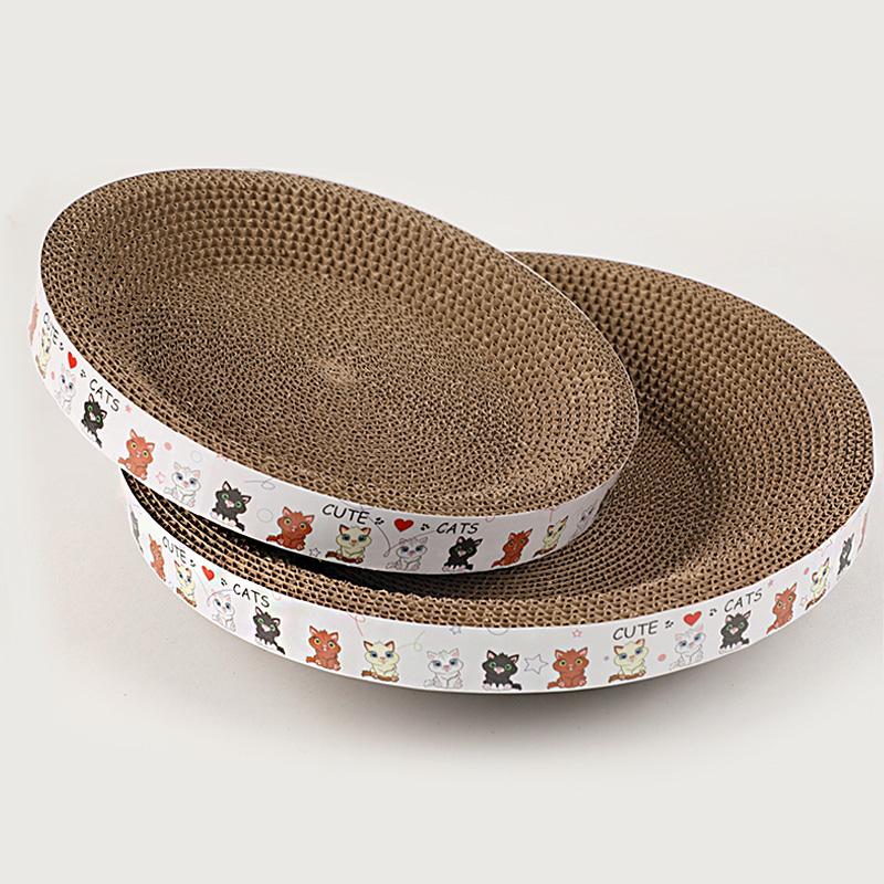 Cheap Cat Scratcher Pad Claw Grinding Toy Kitten Scrapers Corrugated ...