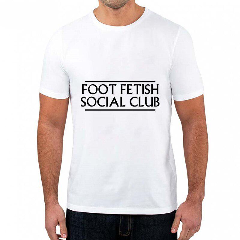 Buy Foot Fetish Social Club Fashion Printed Tshirt Men And Women Casual ...