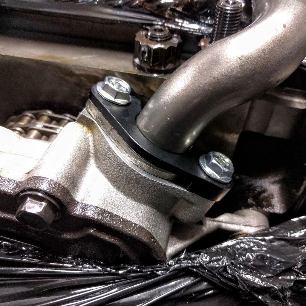 Buy Billet Oil Pump Pickup Tube Girdle Brace Hold For GEN III IV LS1 ...
