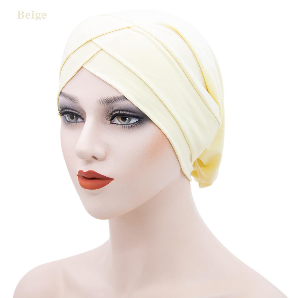 Buy Women High Elastic Nightcap Satin Bonnet Night Sleep Cap Sleeping ...