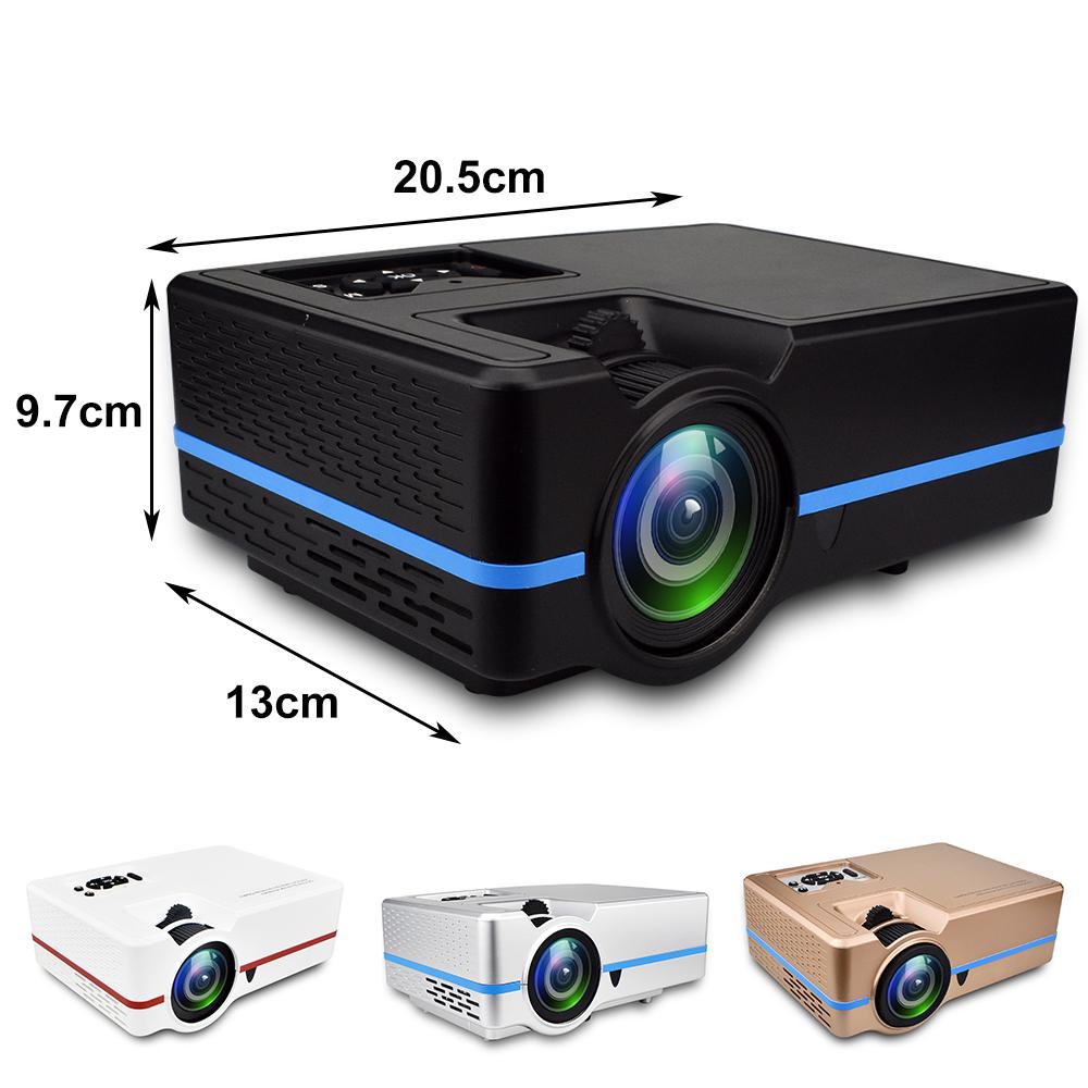 Buy Projector 2000 Lumens 1080P HD Android System Home Theater Portable ...