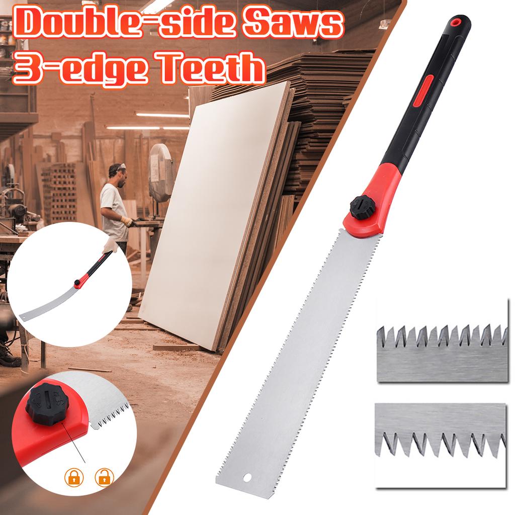 Buy SK5 Japanese Double-side Saws 3-edge Teeth Wood Cutter for Tenon ...