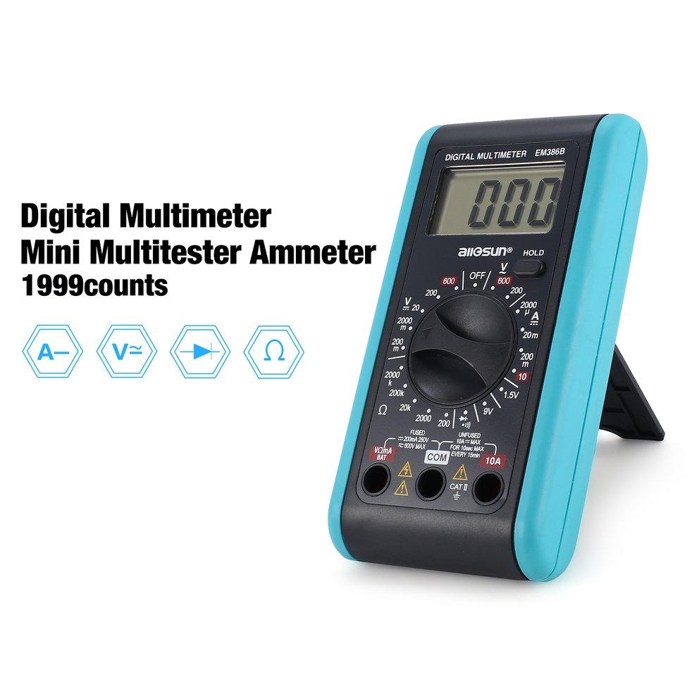 Buy [This Week s Deals ]EM386B Digital Multimeter Vici DC/AC Volt Amp ...