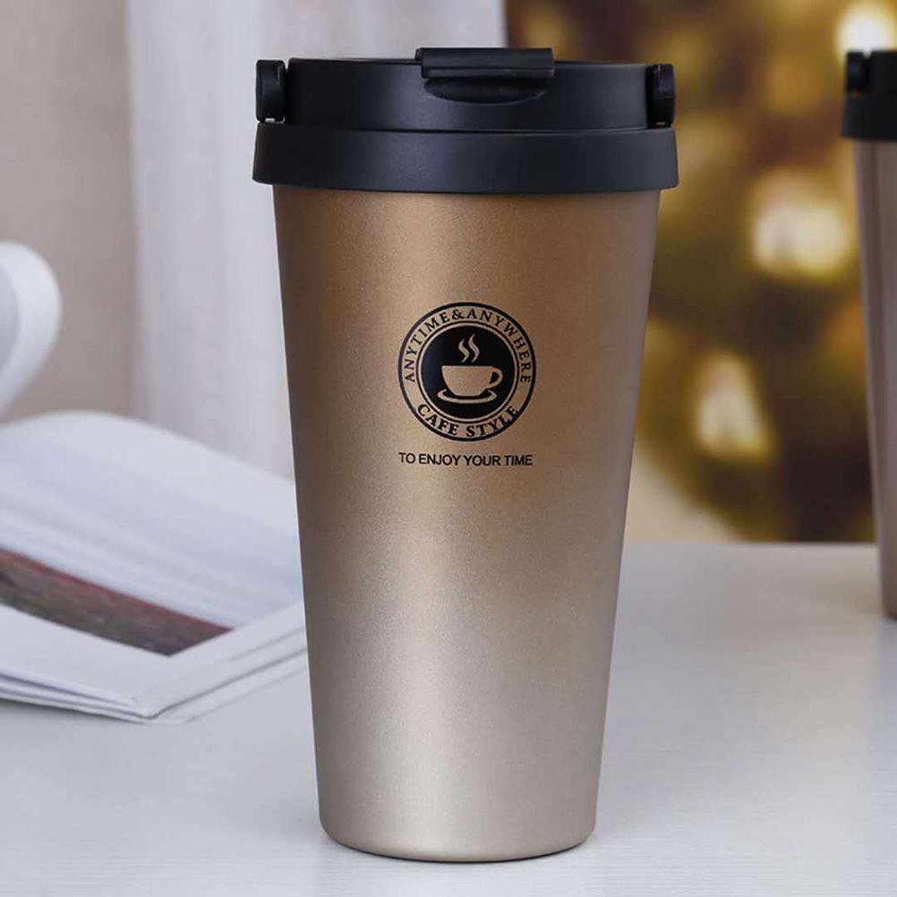 Buy 1PC Stainless Steel Drinking Cup Tea Creative Insulated Mug Tumbler ...