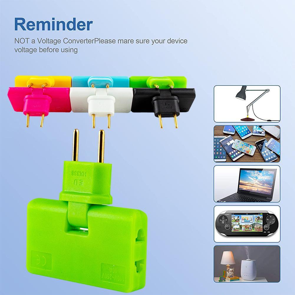 Buy Rotate Plug Eu Converter One In Three 180 Degree Extension ...