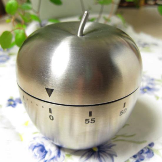 Buy Talos Stainless Steel Fruit Kitchen Timer Manual Mechanical 60 ...