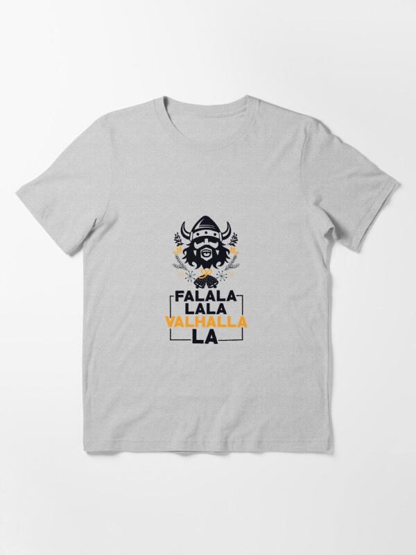 Falalalala Valhalla Shirt Christmas Holiday Song Gift Tee Unisex Summer ...