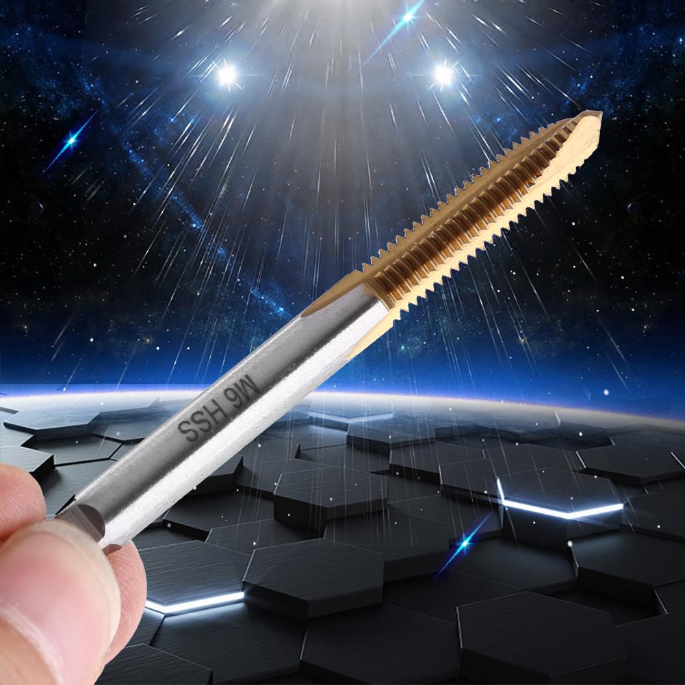 Buy 5Pcs/Set Coated Hss Thread Screw Tap Kit M3 M4 M5 M6 M8 Forward ...