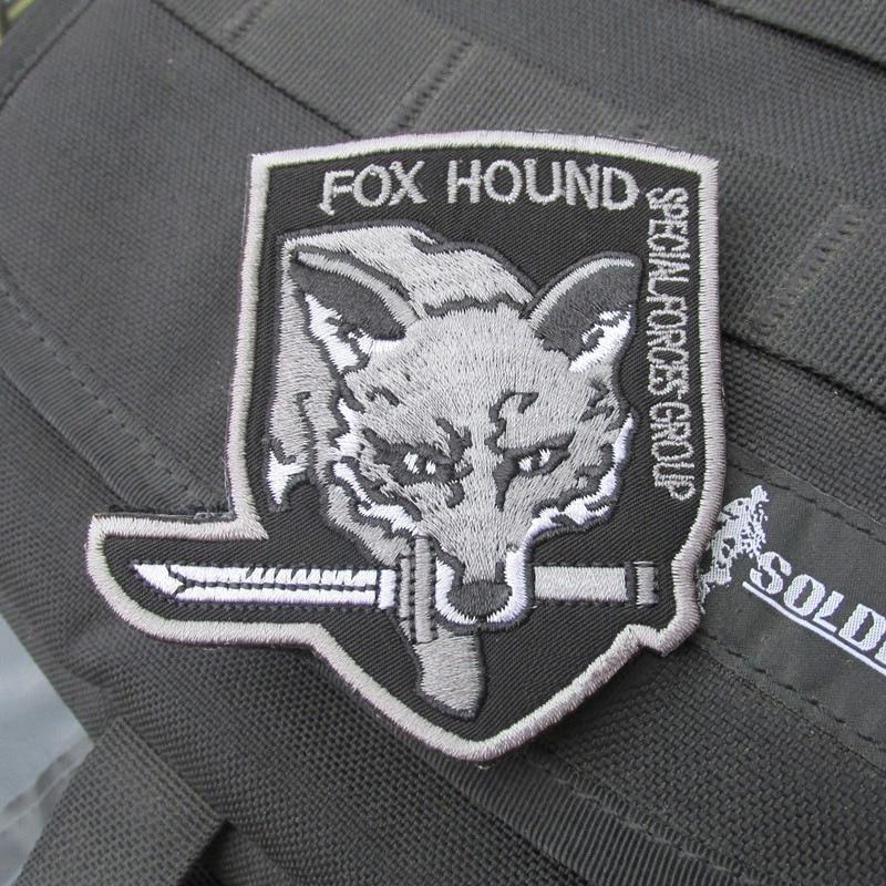 Metal Gear Solid Foxhound Emblem Patch Fox Hound Uniform Patch Badge ...