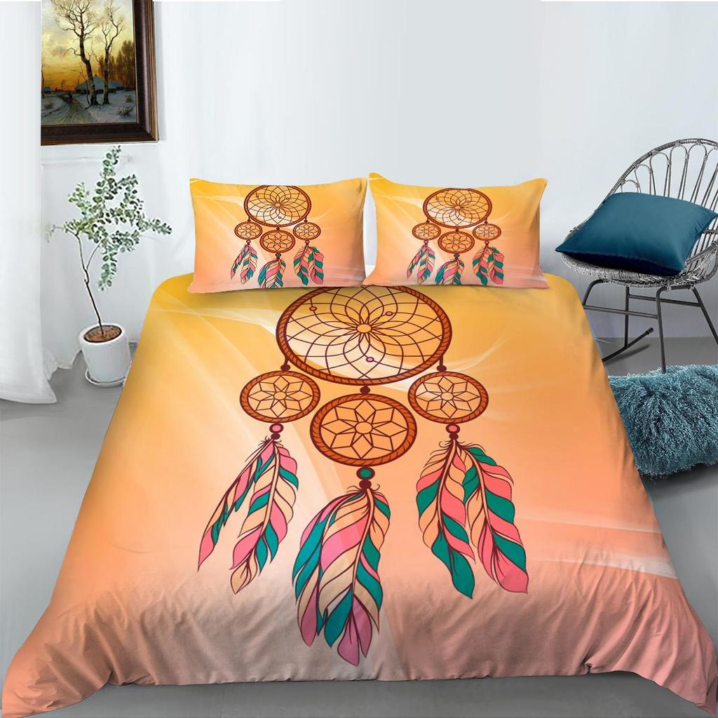 Cheap Dream Catcher Home Bedding Set Dreamy Theme Bedding Set Quilt ...