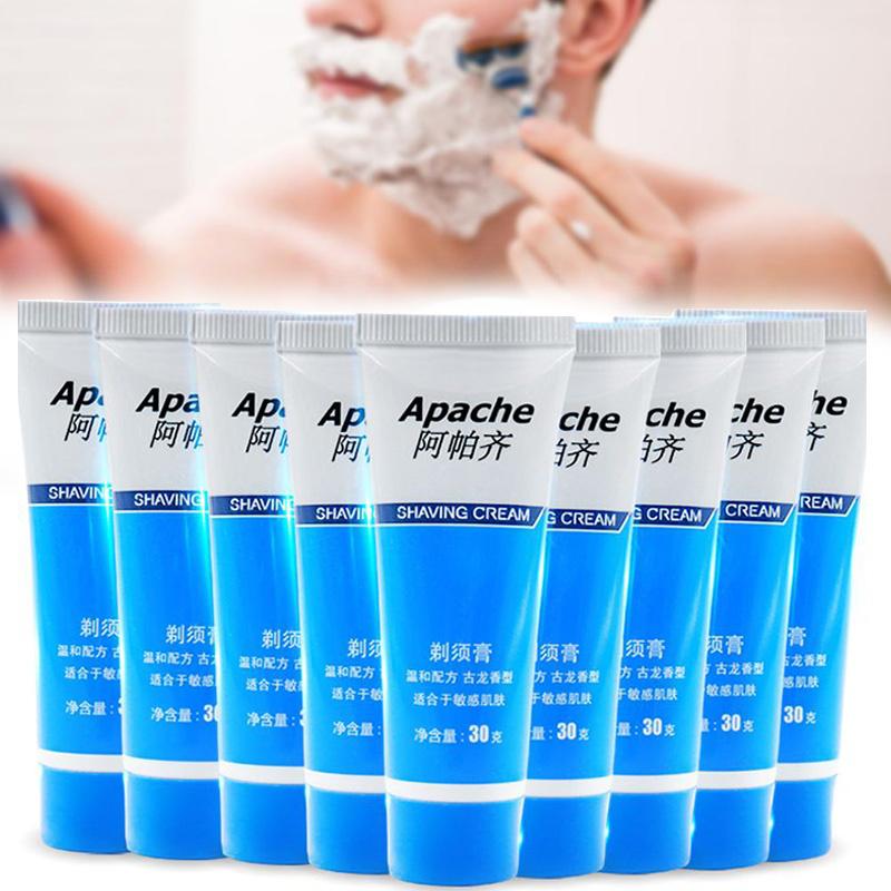 Buy 30g Men Shaving Cream Fragrance Apache Soften Beard Reduce Friction ...