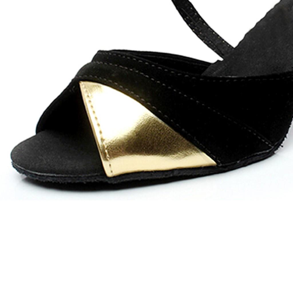 Buy Women's Rumba Waltz Prom Ballroom Latin Salsa Dance Shoes Square ...