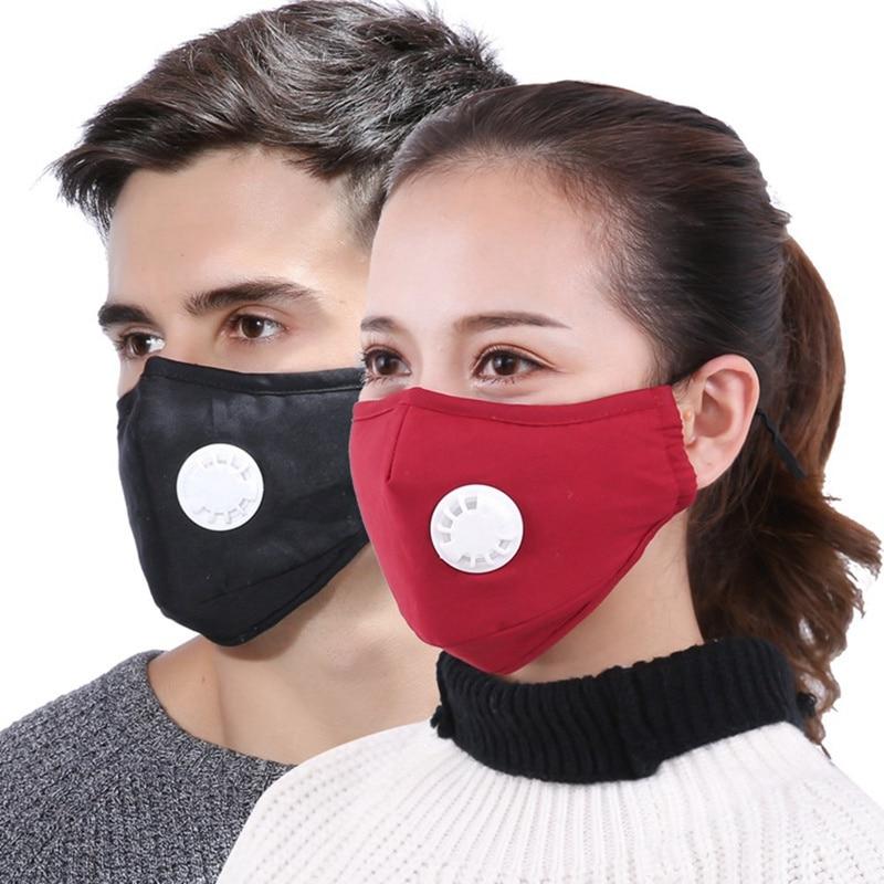 Buy PM2.5 Cotton Black Mouth Mask Anti Dust Mask Activated Carbon ...