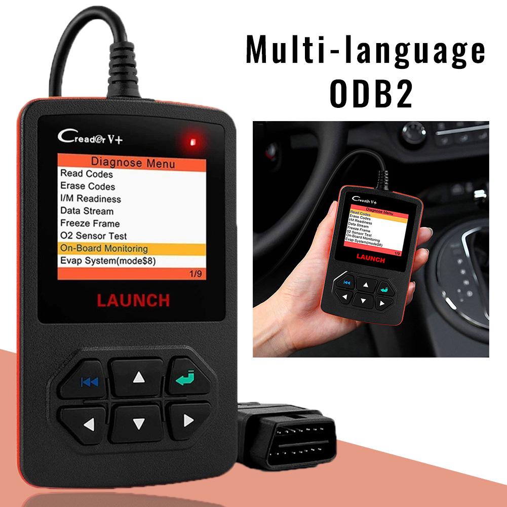 Buy Launch X431 Creader V+ OBD OBD2 Automotive Scanner Fault Code ...