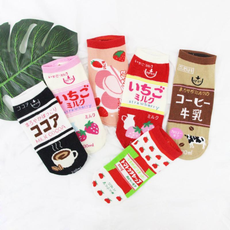 Summer Socks Women Cartoon Fashion Japanese Ankle Socks Cute Brand ...