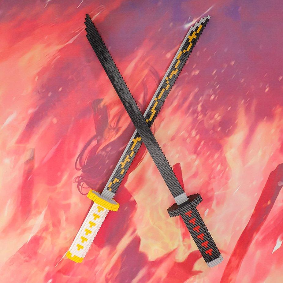 Buy Demon Slayer Diamond Blocks Nanoblocks Particles Assembled Building ...