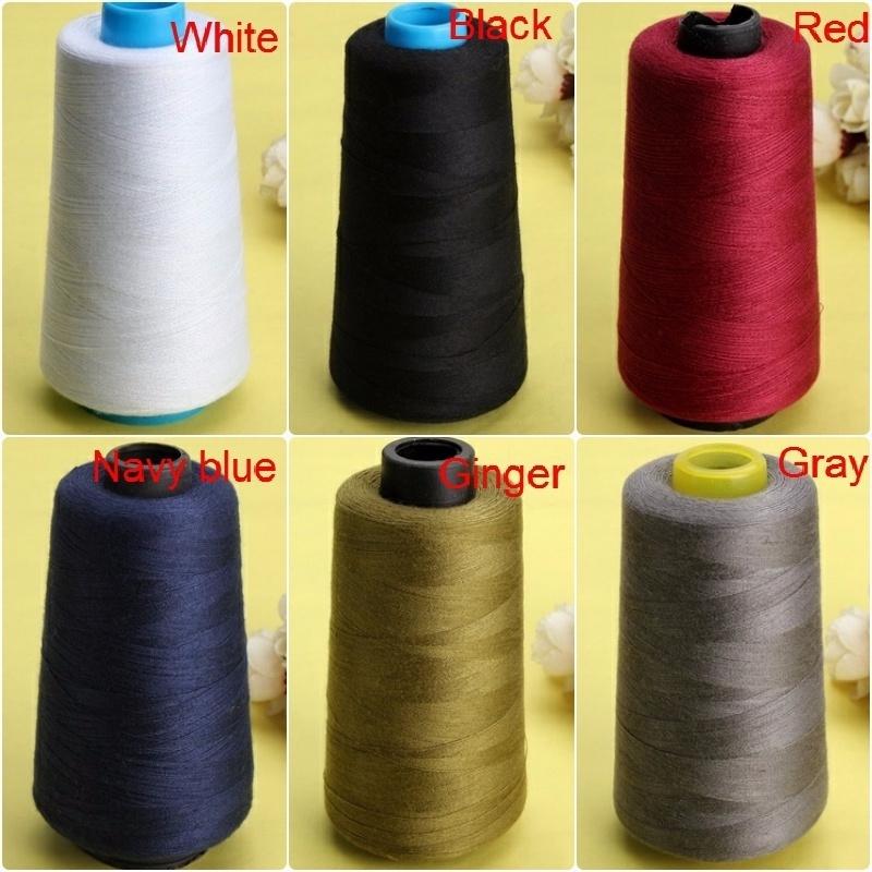 Buy 12 Colors Outstanding 3000 Yards Industrial Overlocking Sewing ...