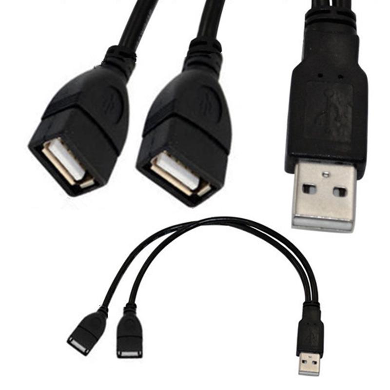 Buy Spliter USB Extension Cable High Speed HUB Adapter Cord Line PC ...