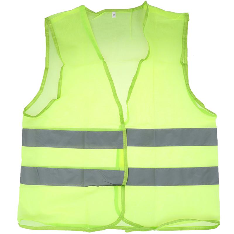 10 PCS Safety Vest Accident Vests Neon Yellow Safety Warning Vest Vest ...