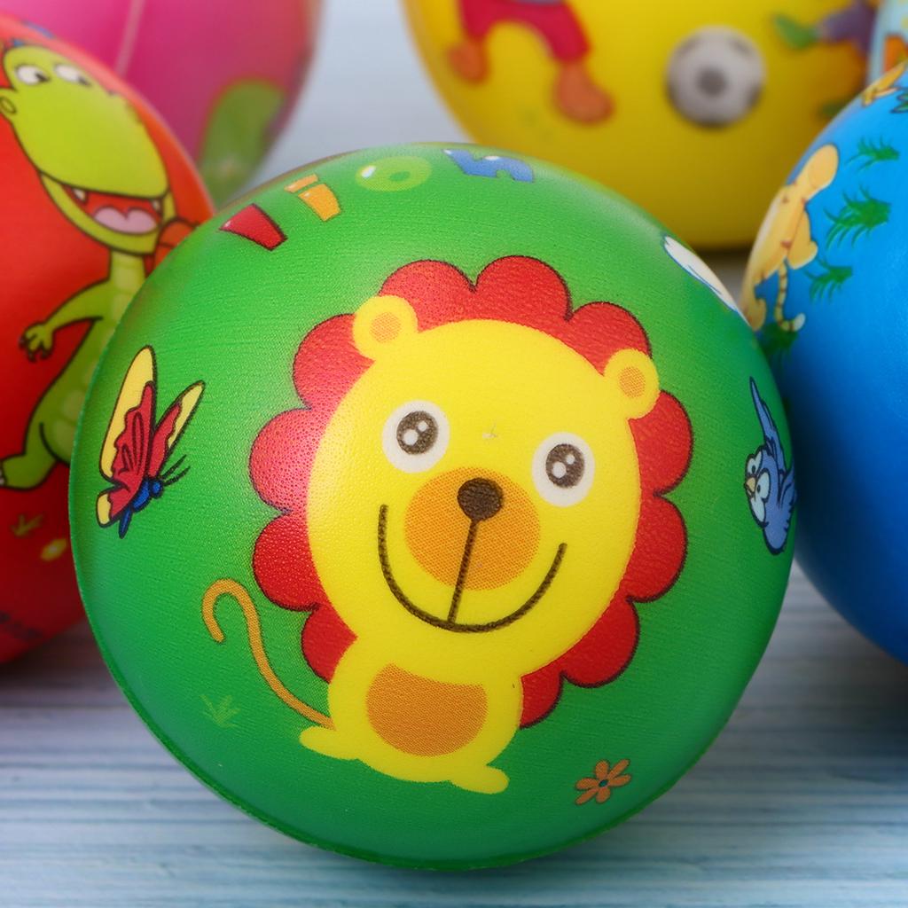 Buy 1 Set Slowly Rebounce Balls Cartoon Ball Toy Funny Relaxing Ball ...