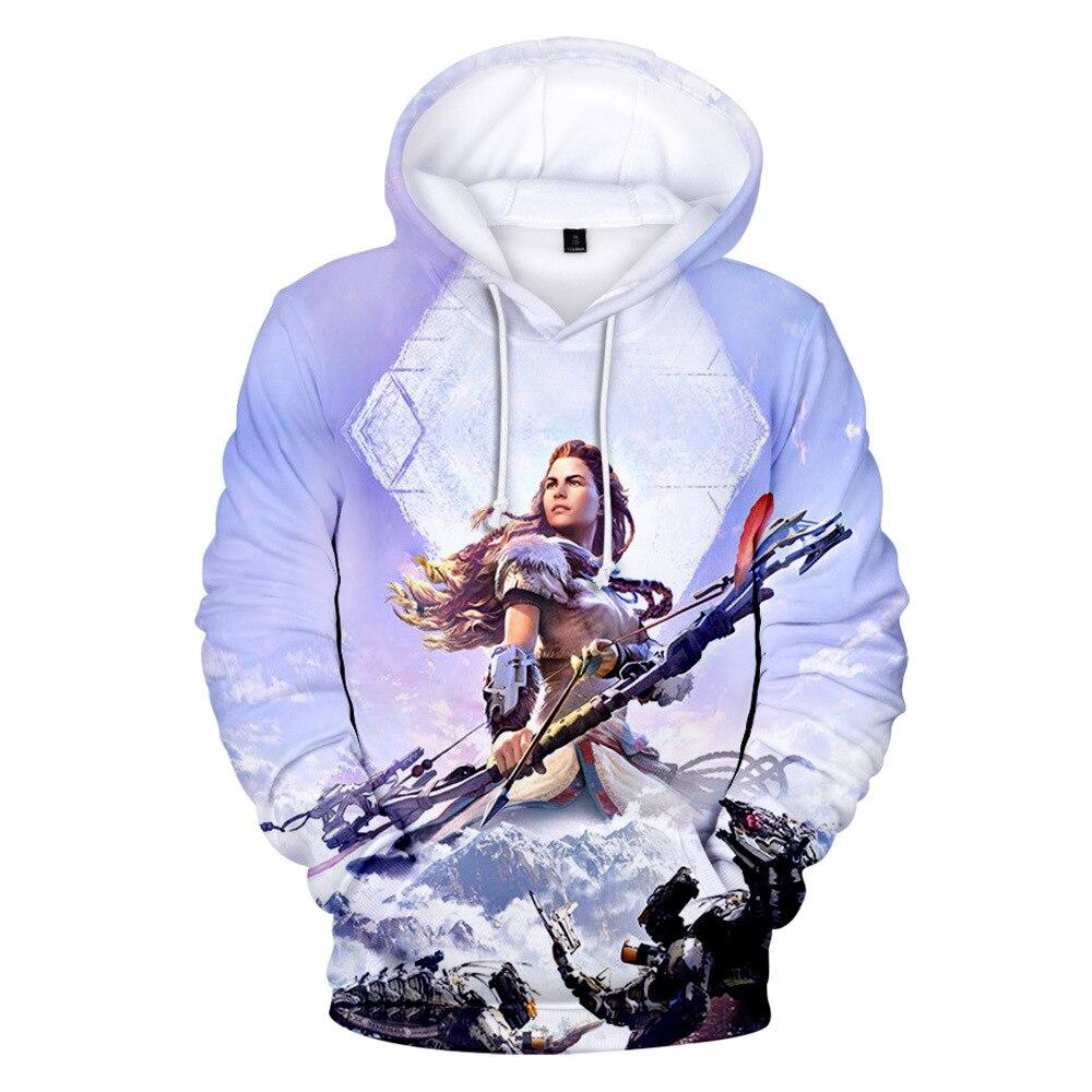2021 New Game Horizon :Zero Dawn 3d Print Hooded Sweatshirt Men /Women ...