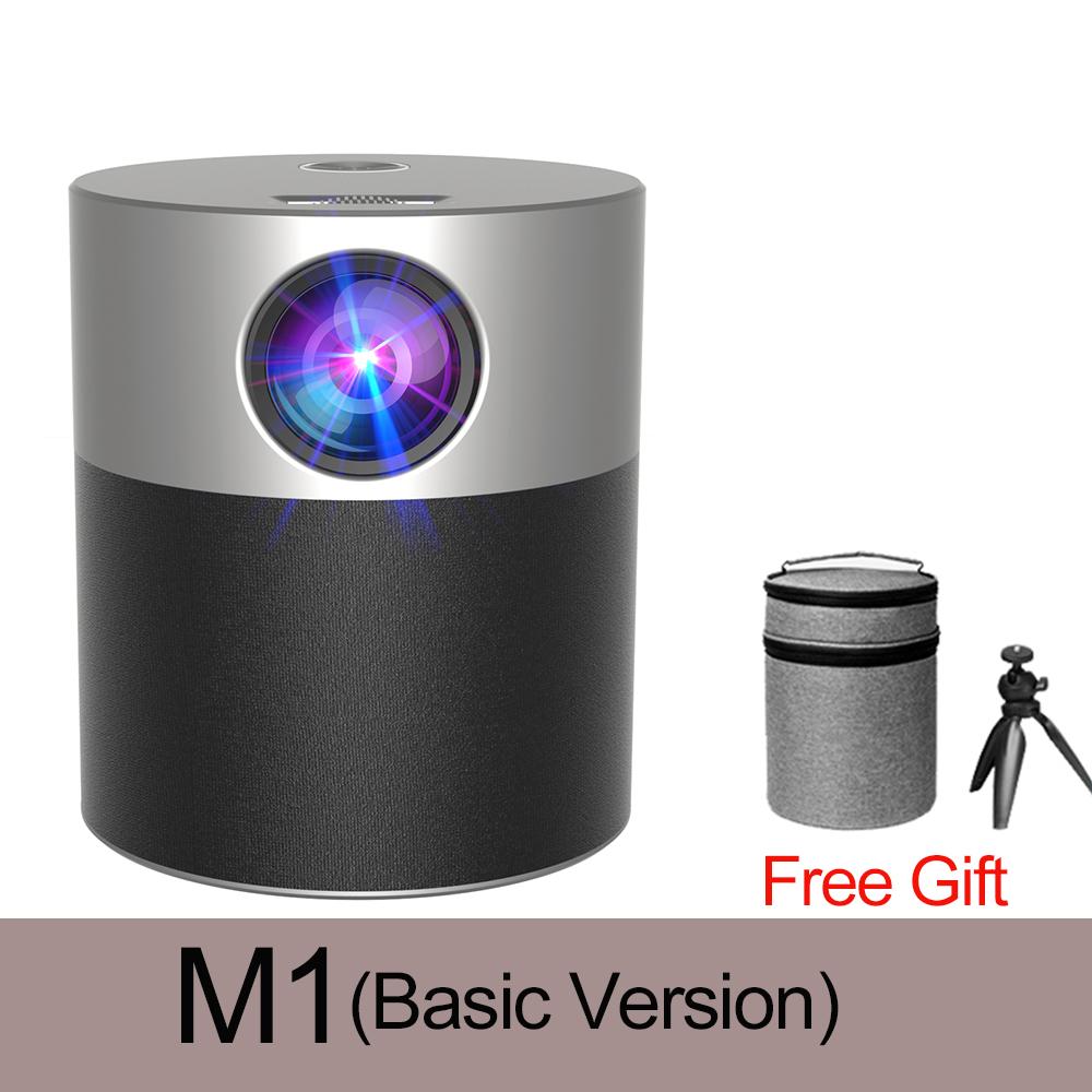 Buy Fashion M1 Mini Projector Full HD 1080P Android 9 LED Beamer ...
