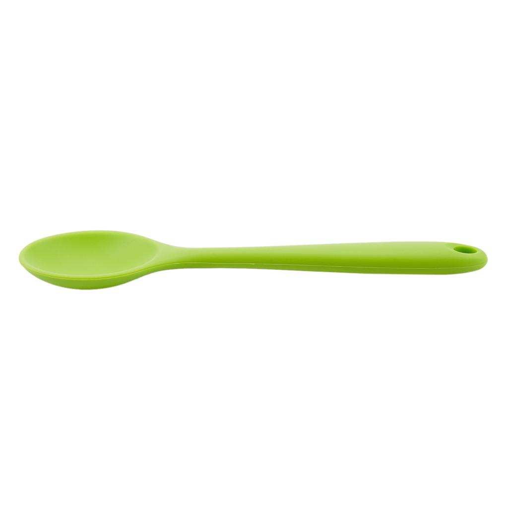 Buy Colour Works Silicone Mini Deep Spoon, 20 Cm - Green at affordable ...