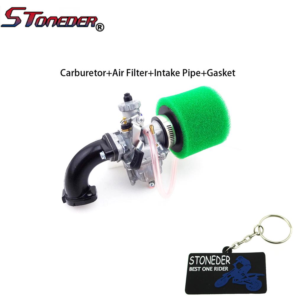 Buy STONEDER 26mm VM22 Carb Carburetor Air Filter Manifold Intake Pipe With Gasket For Pit Dirt ...