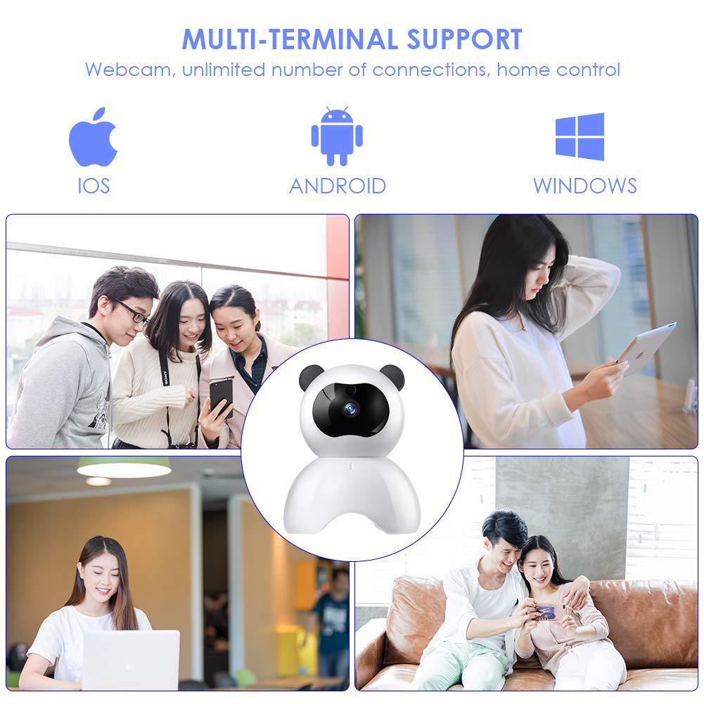 Buy Panda Smart IP Camera Baby Monitor HD 1080P Wifi Wireless Security ...