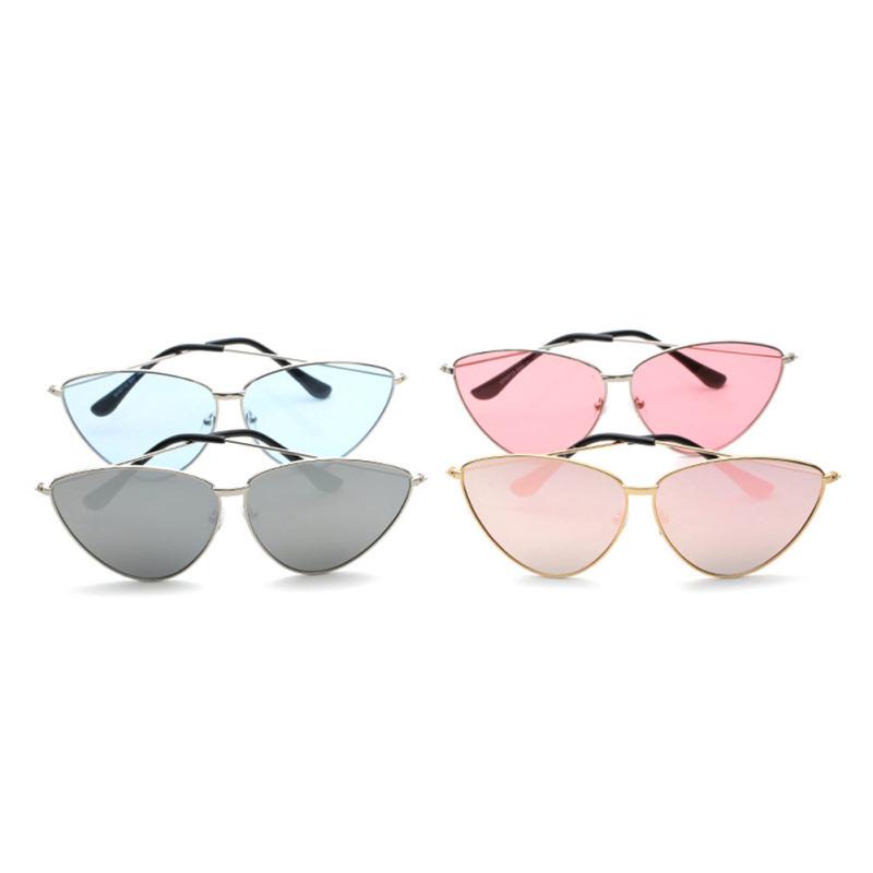 Women Fashion Triangular Cat-eye Shape Sunglasses uygun fiyatlı satın ...