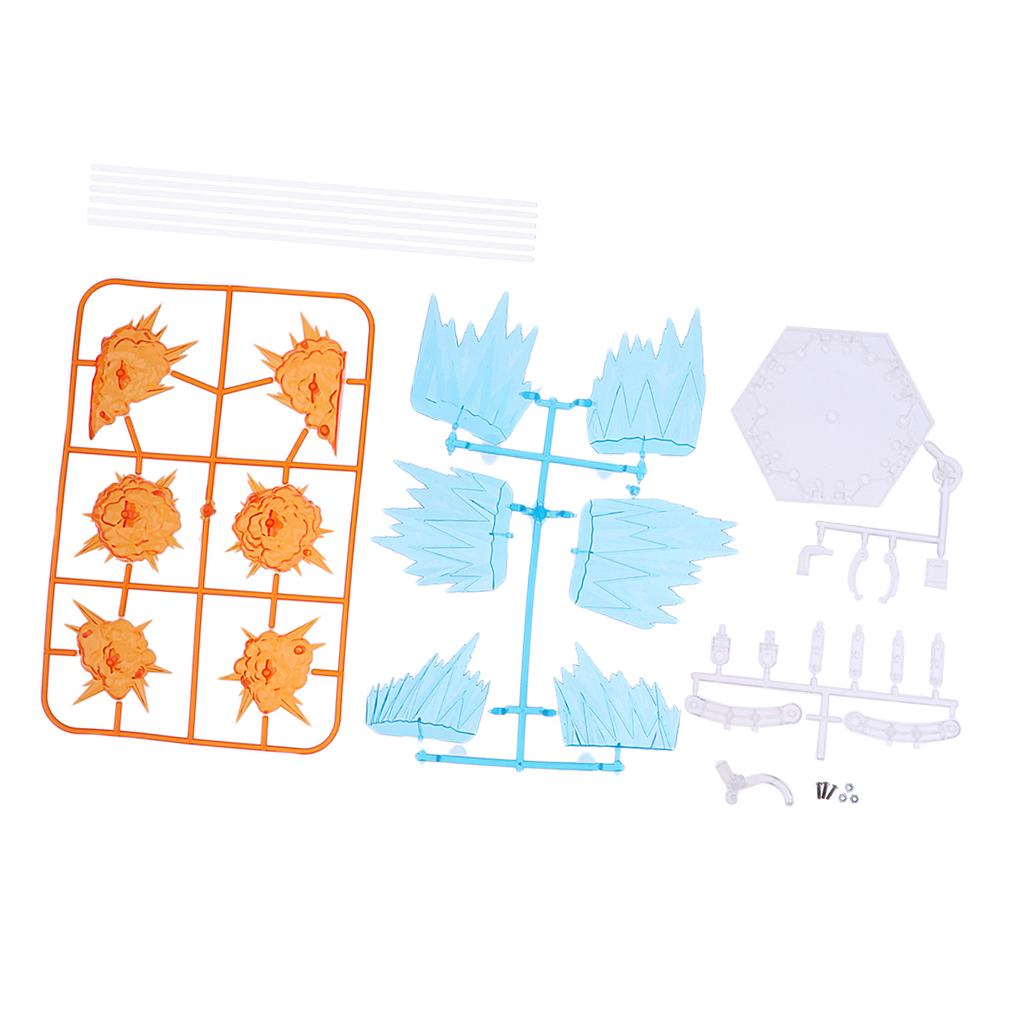 Buy Action Figure Effects Impact with Display Stand Unassemble Kits at ...