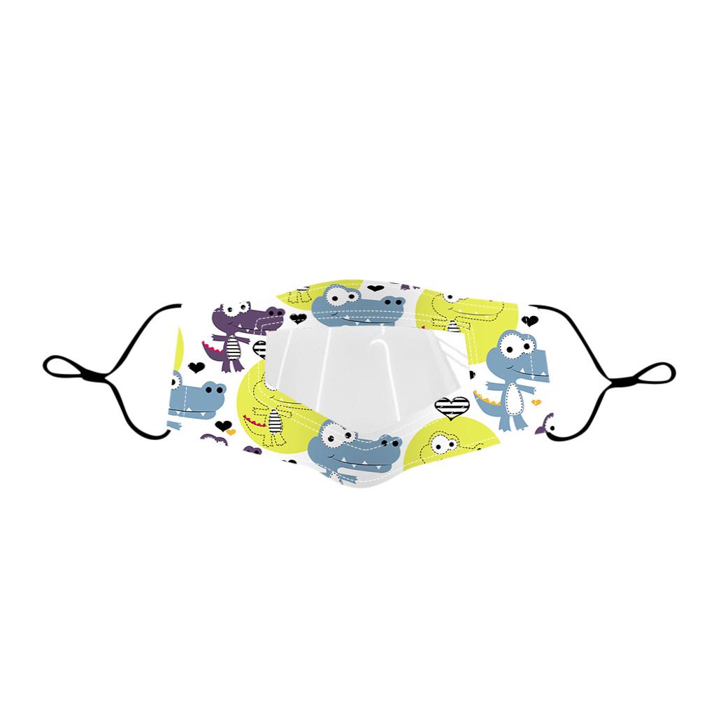 Buy 5PC Children Outdoor Mask With Clear Window Visible Expression For ...