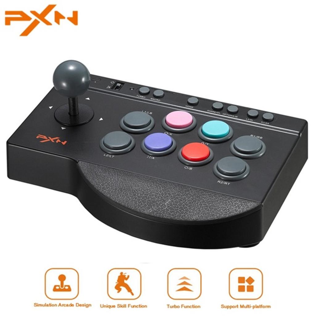 USB Wired Arcade Fighting Gamepad Joystick Game Controller Fit for PS3 ...
