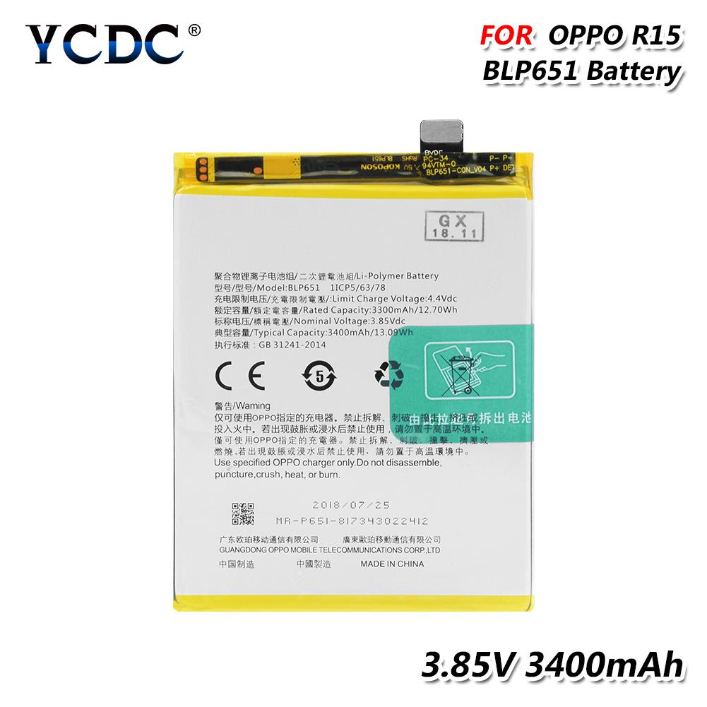 Buy High Quality Battery Blp651 for Oppo R15 Dream Mirror Edition 3.85v ...