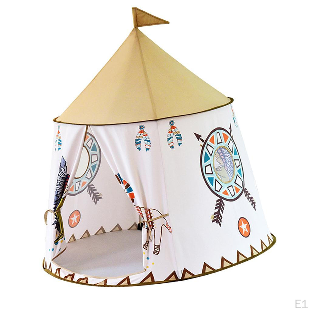 Pop Up India Teepee Castle Tent Play Tent Indoor & Outdoor Play Toy ...