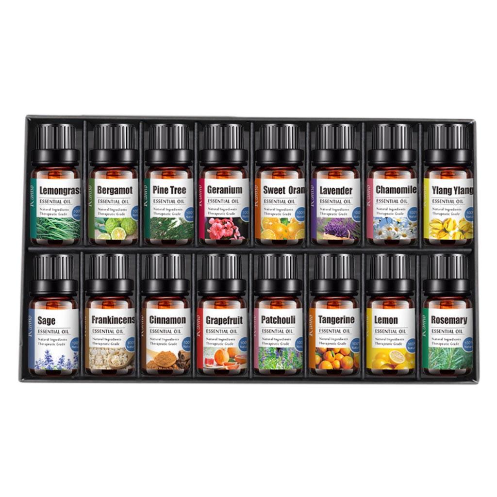Buy Essential 100% Pure Natural Aromatherapy Essential Oil 10ml 16 ...