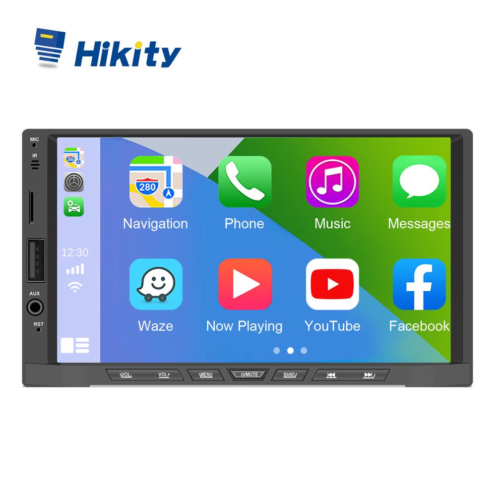 Buy Hikity Universal 2 Din 7 Touch Screen Car Stereo Radio Carplay