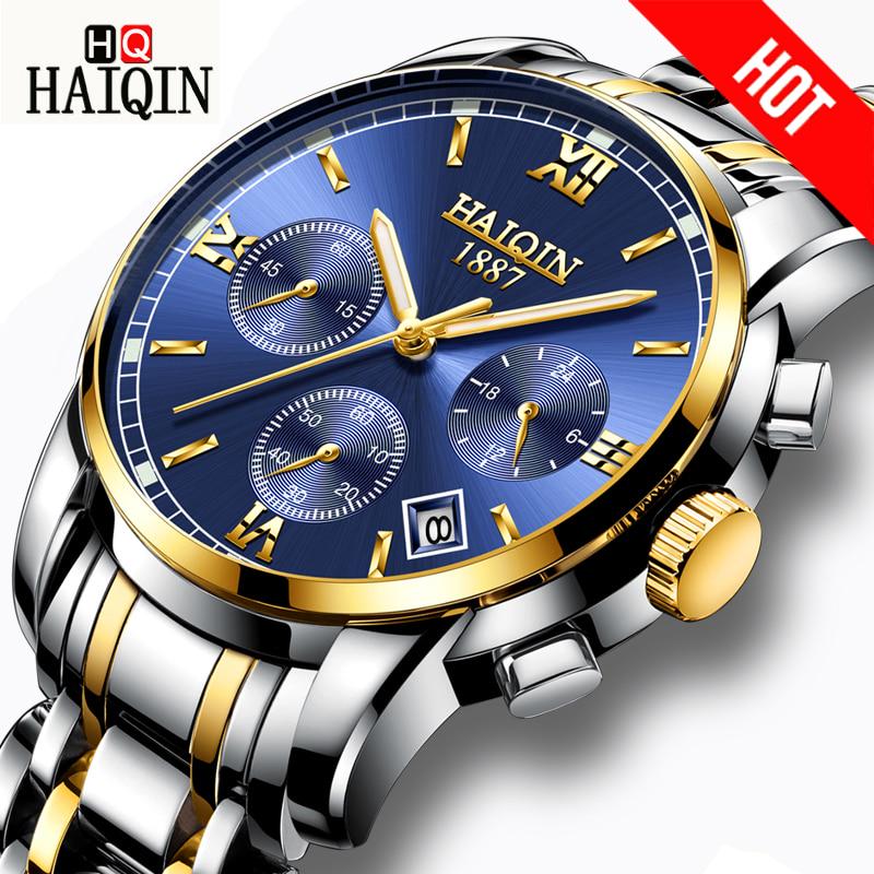Buy HAIQIN Men Watch Top Brand Luxury Watches Men Sport Mililtary ...