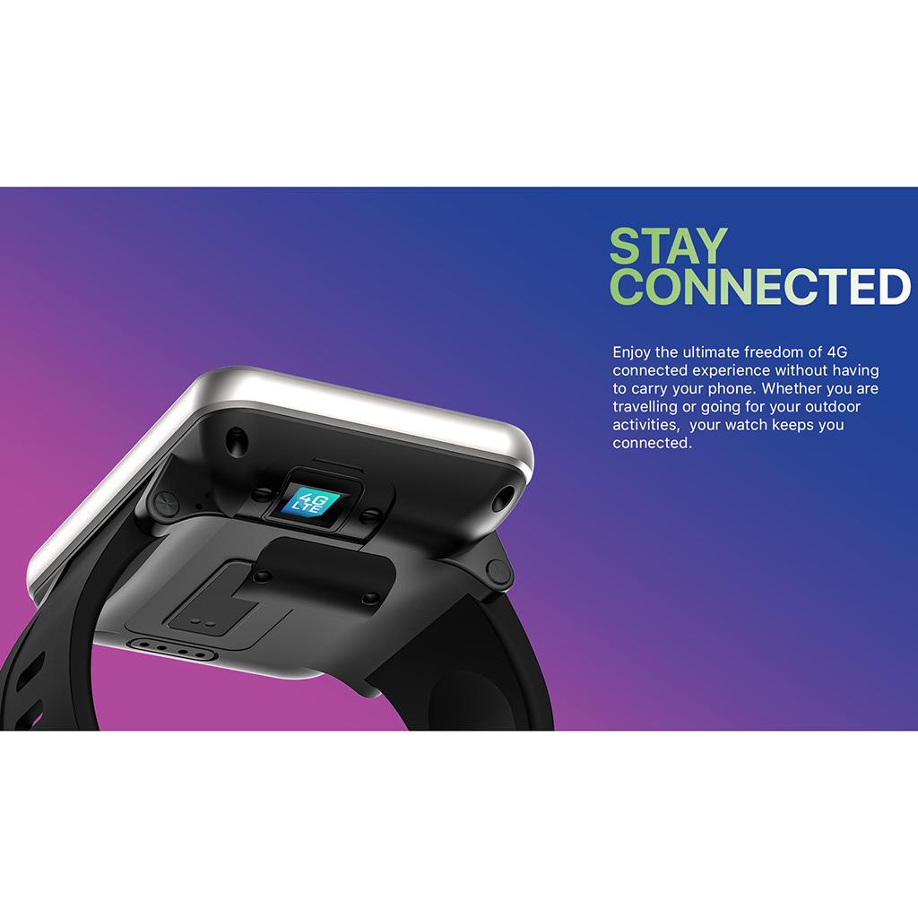 Buy LEMFO LEMT 4G Bluetooth Game Smart Watch 2.86" Large Screen Android ...