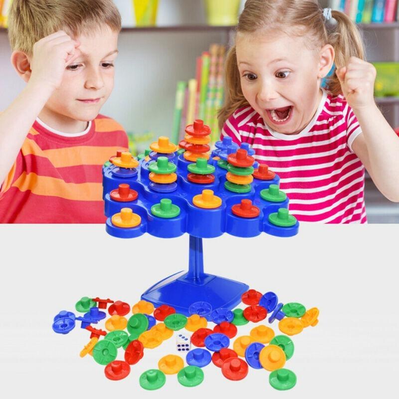 Buy Adults Kids Toys Balanced Topta Jenga Tip Topple Strategy Balancing ...