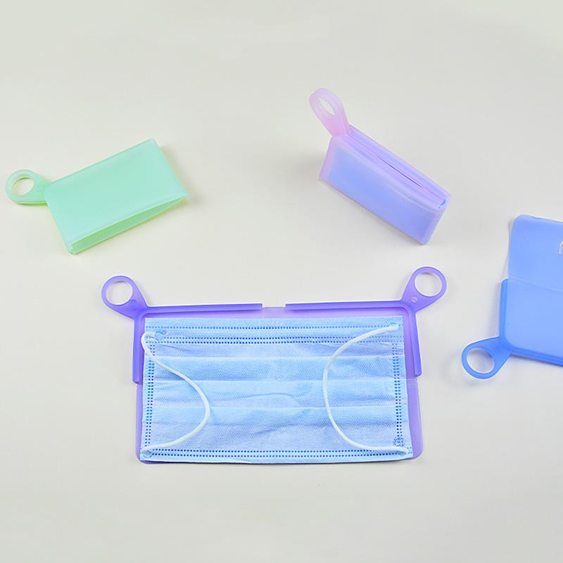 Buy 1PC Carry Portable Foldable Disposable Mask Folder Face Masks Clip ...