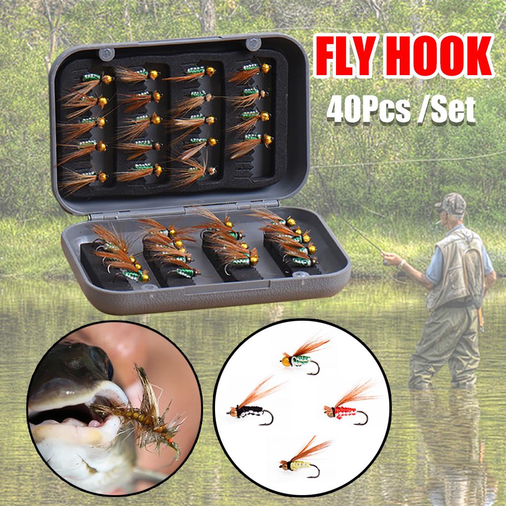 Realistic Scud Fly Fishing Hooks For Trout Fishing Artificial Bait ...