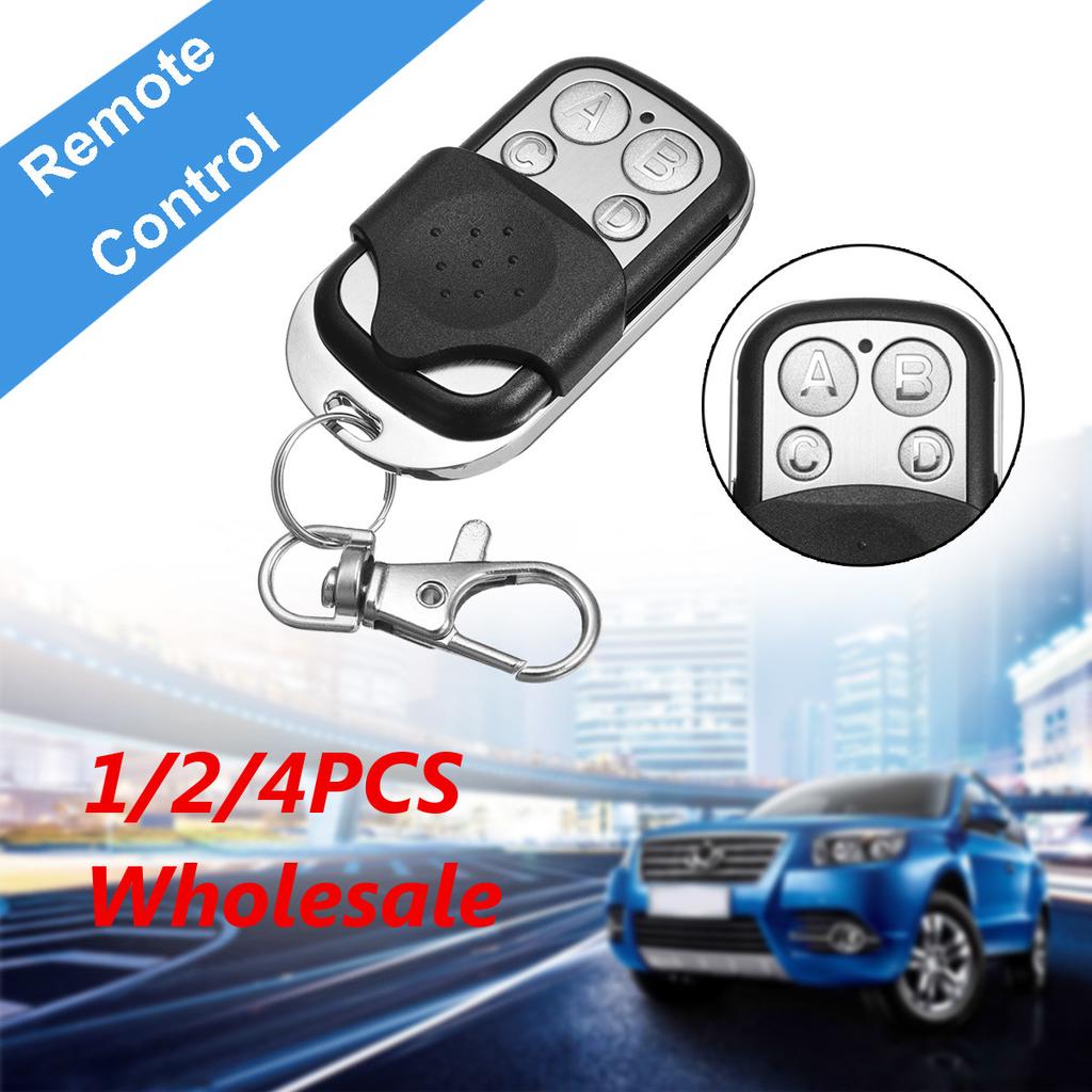 Buy 4 Button Wireless Gate Garage Door Opener Remote Control Rolling ...