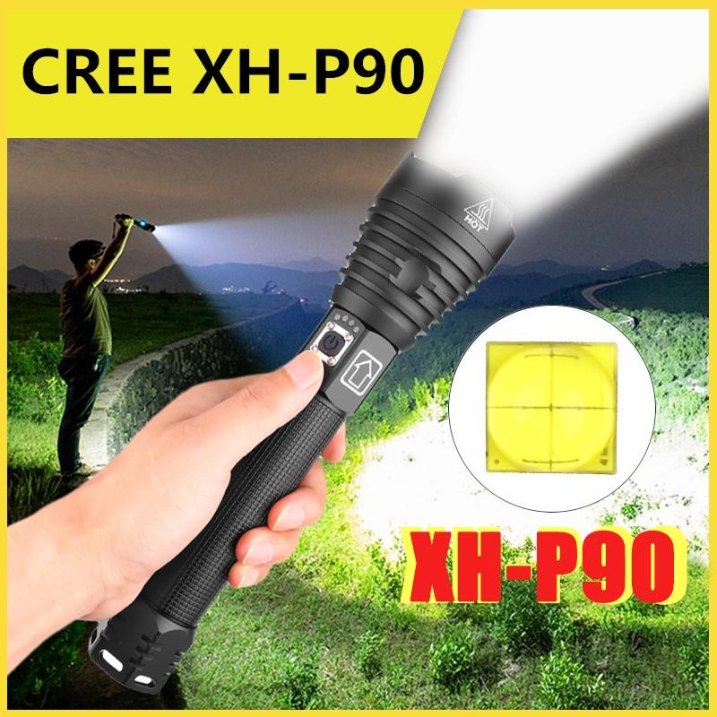 Buy 10000 MAh High Power CREE XH-P90 Hunting LED USB Charging ...
