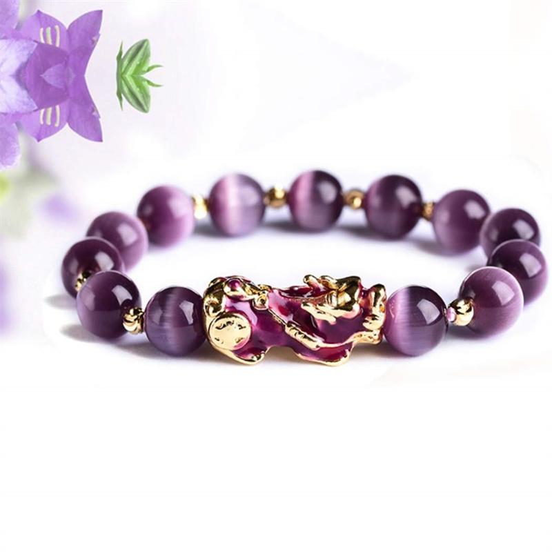 Buy Feng Shui Color Change Pixiu Piyao Wealth Bracelet Prosperity ...