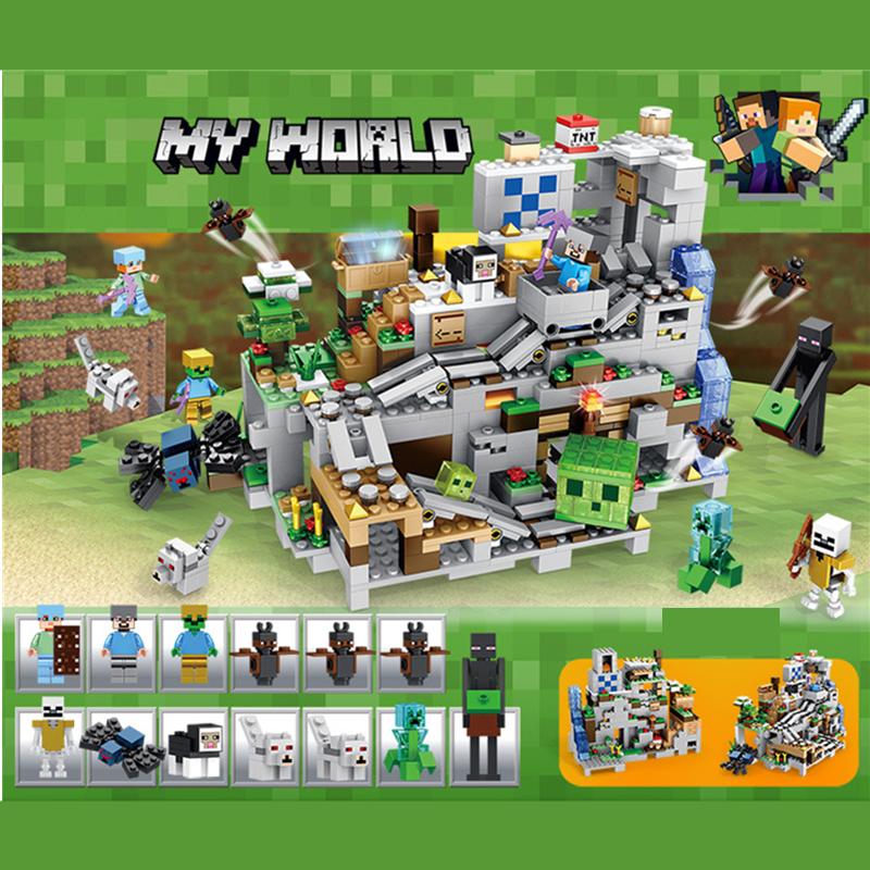 Buy The Mechanism Cave Handmade Craft Figures Bricks Puzzle For ...