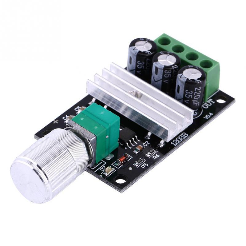 Buy PWM DC 6V 12V 24V 28V 3A New Motor Speed Controller Switch 1203BK ...