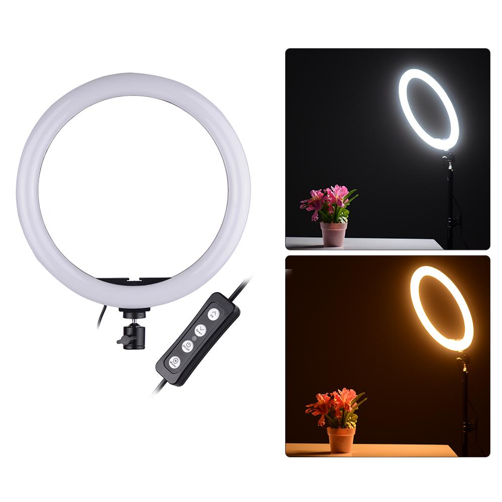 Buy Compact Size LED Video Ring Light Fill-in Lamp 24W Dimmable 2700 ...