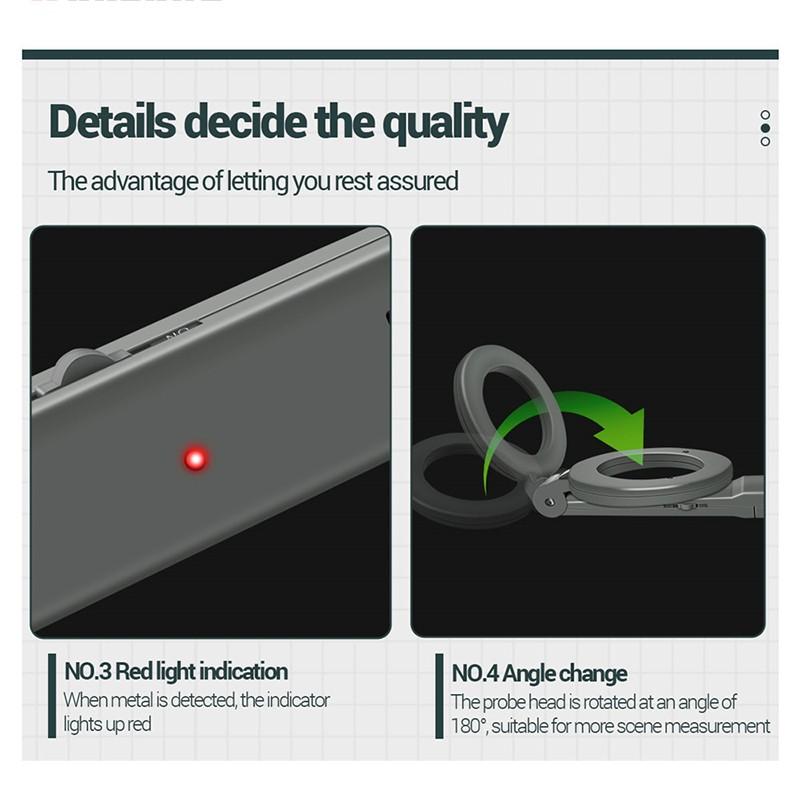 Cheap Portable Handheld Folding Metal Detector High Sensitivity Body ...