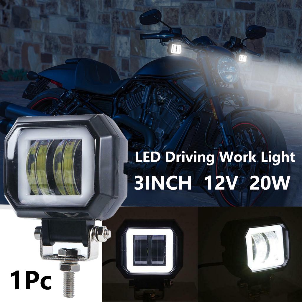 Buy 3 LED Working Light Cube Pod Driving Fog Floodlight SPOT Lamp White ...